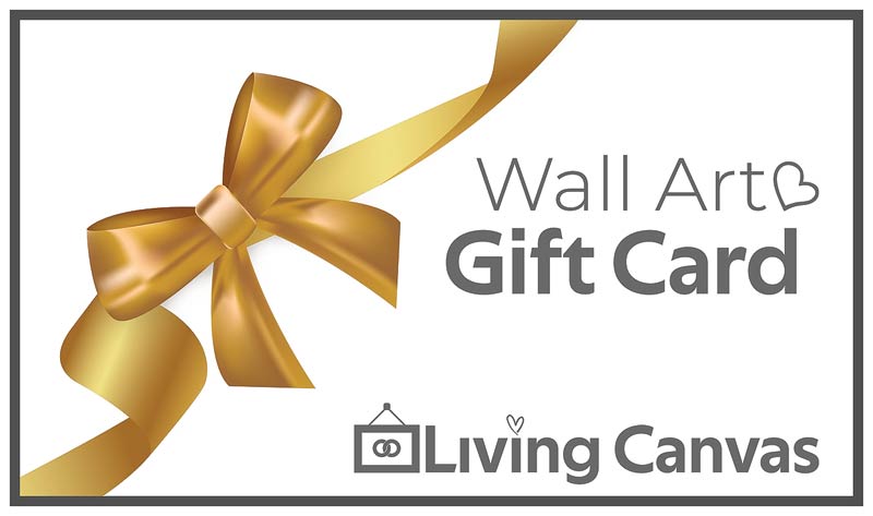 Living Canvas Gift Cards - Give The Gift of Art
