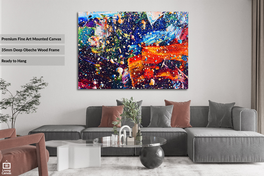 Explosion | Canvas & Framed Fine Art & Wall Art