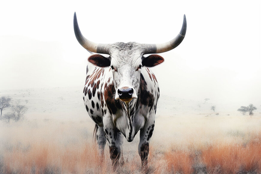 Nguni Stare • Framed & Canvas Wall Art Pics South Africa