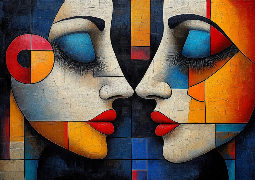 The Two Faces • The Finest Abstract Art in South Africa